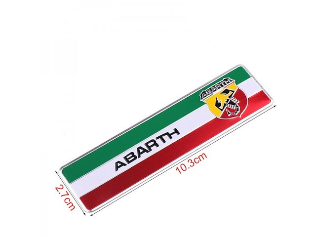 Stiker za Abarth - model 4