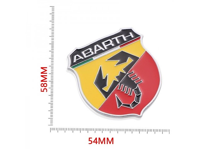 Stiker za Abarth - model 1