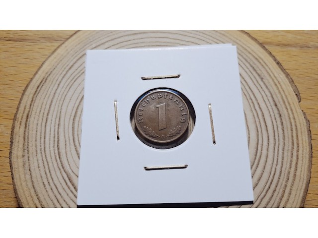 NACISTICKA NEMACKA 1 PFENNIG 1937 KOVNICA A