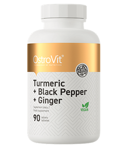 OSTROVIT TURMERIC + BLACK PEPPER + GINGER
90 TABLETA