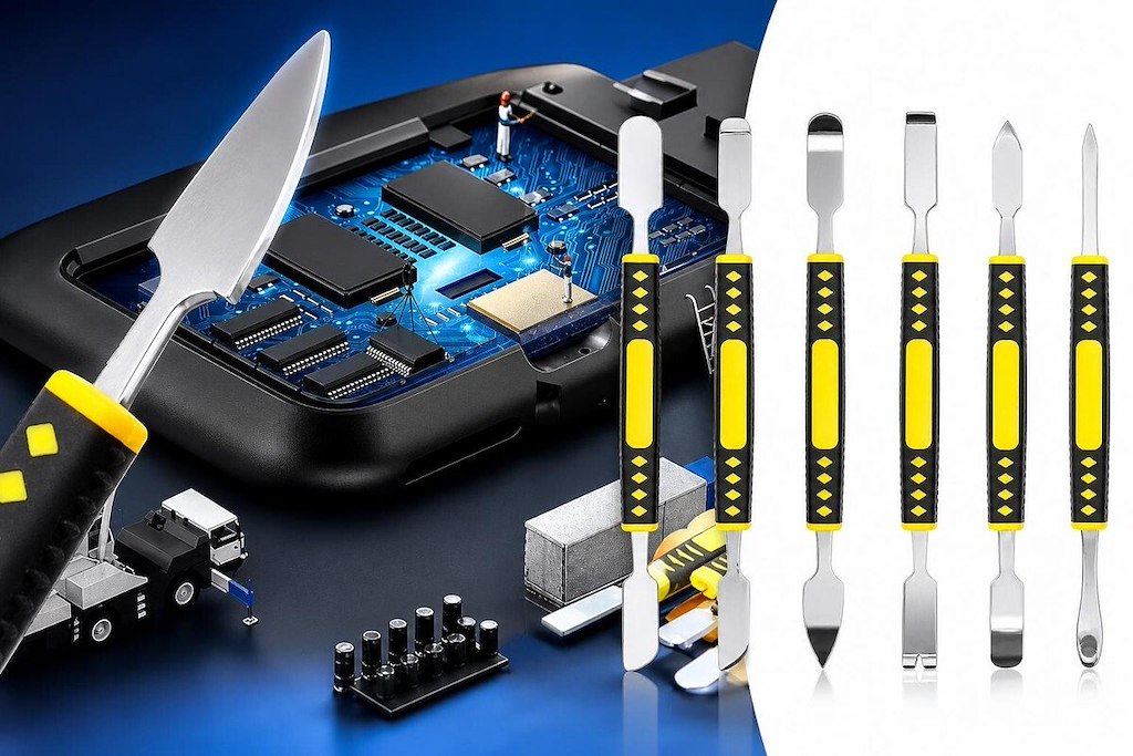 TechTinker set alata za popravku elektronike (6x), 12 sečiva    Popravka