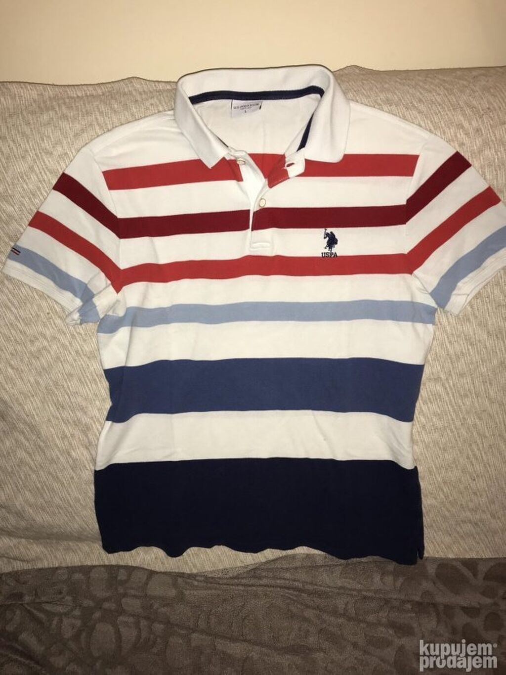 Original U. S. POLO majica M / L / VISE KOMADA 100% cotton Ramena