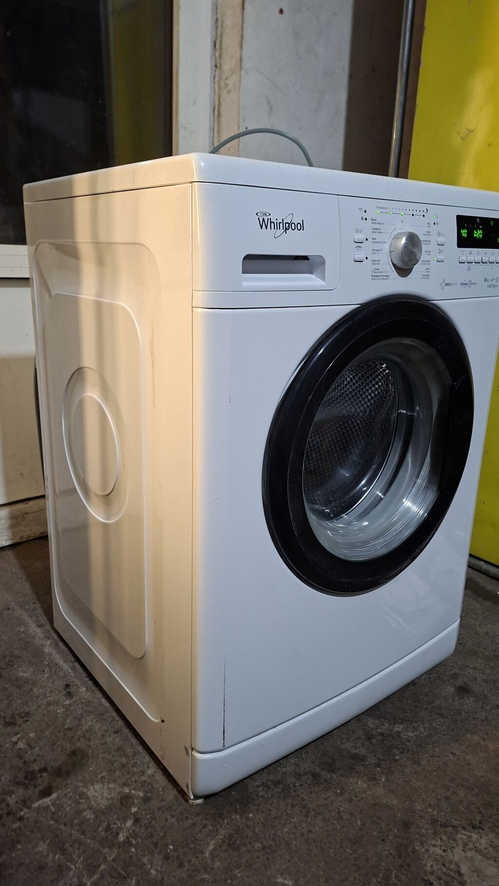 Whirlpool veš mašina – model WAC 8645 - Kapacitet pranja: 8 kg -