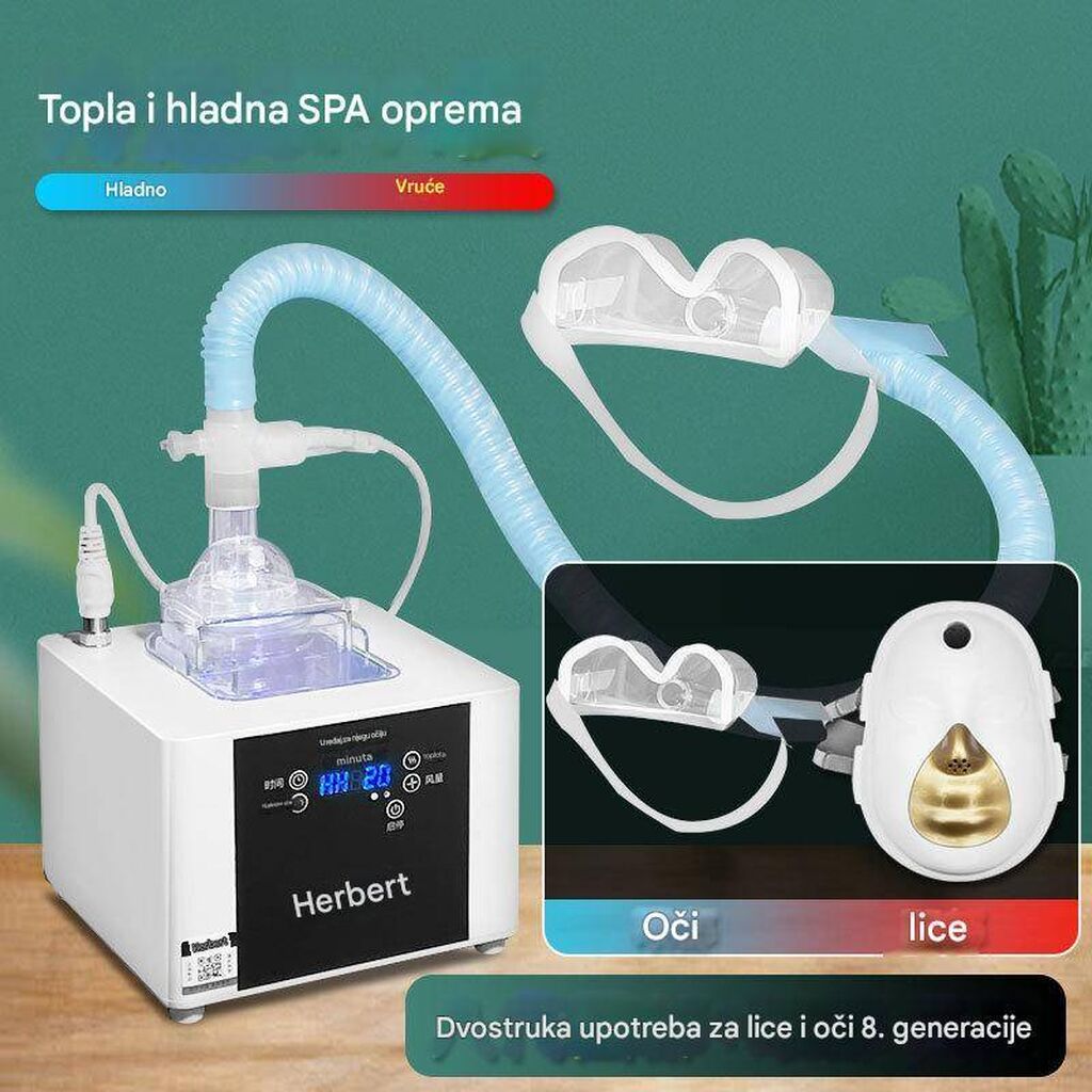 Herbert Eye/Face SPA nebulizator – toplo-hladna terapija za oči i lice