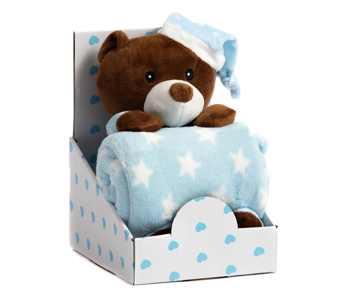 BBO SET IGRACKA + CEBENCE SLEEPING BEAR (B200003) – BLUE