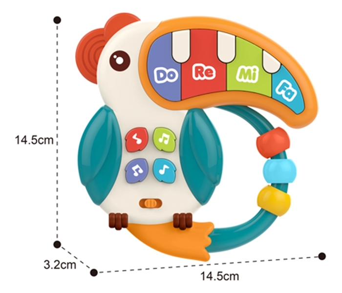 BBO TOYS IGRACKA MUZICKI INSTRUMENT – BIRD 18m+ (HE0532)