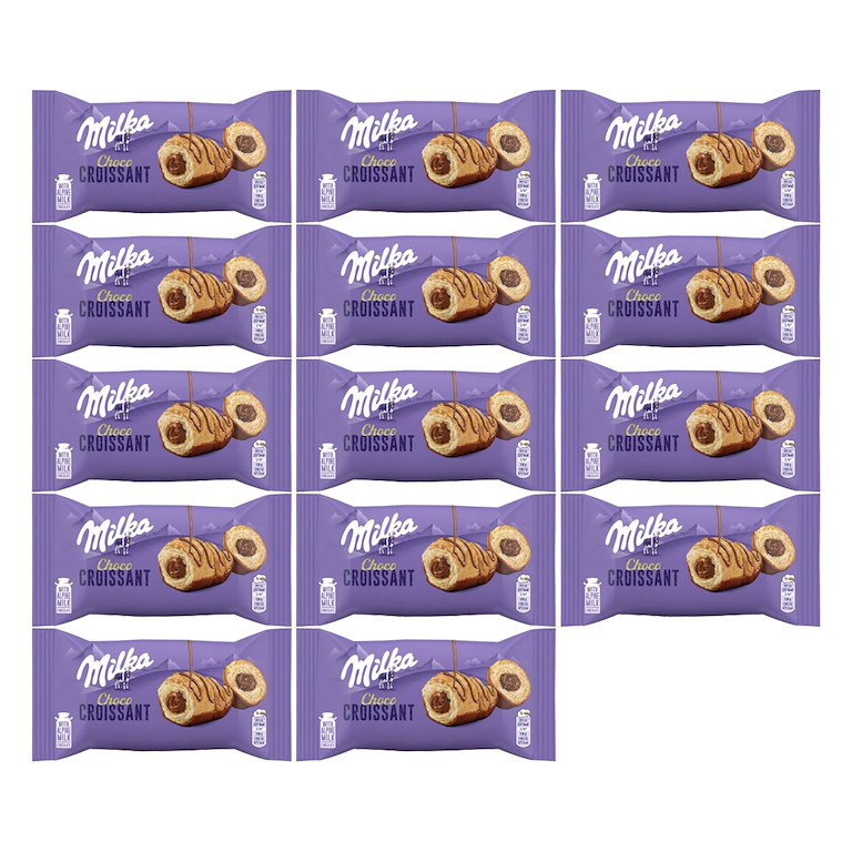 Milka kroasan kakao 50g, 14komada