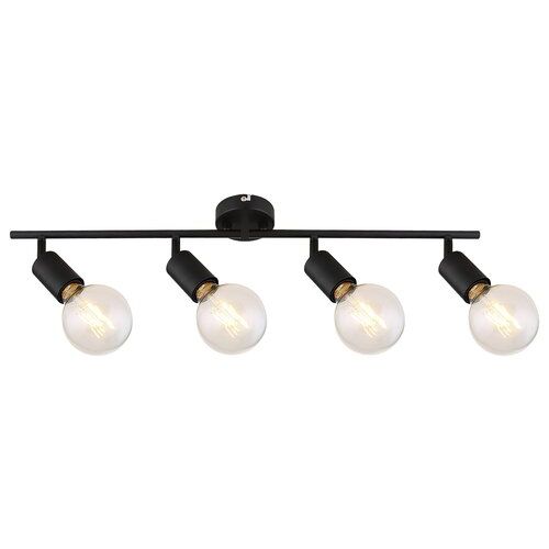 Rabalux Lamar, metal spot , E27 4xMAX 40W, mat crna