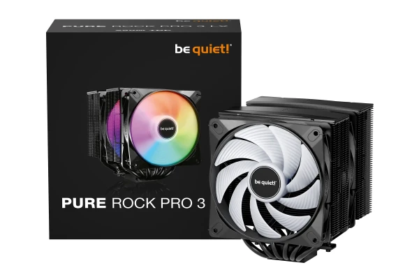 CPU Cooler Be quiet ARGB Pure Rock PRO 3 LX BK043 (AM4,AM5,1200,1700)TDP-250W