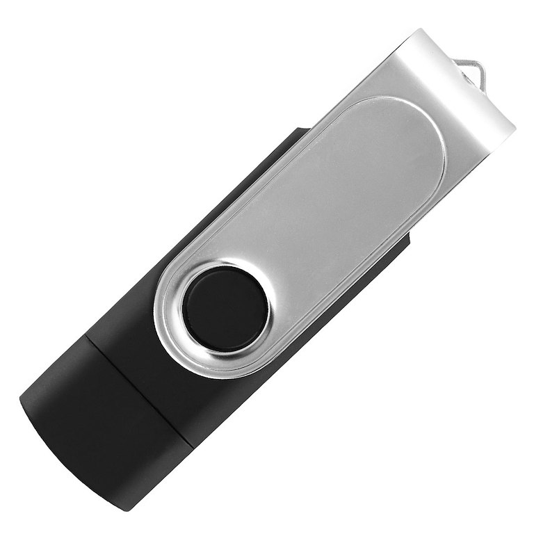 SMART C STICKER, usb flash memorija, crni, 8GB