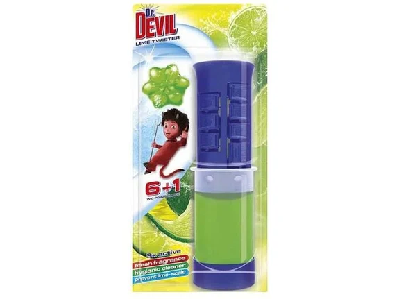 Dr devil Osveživač wc šolje Lime twister 45ml