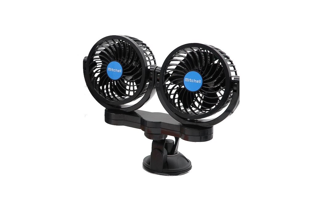 2xTURBO ventilator sa usisom 4"12V    Turbo