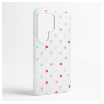 Maska Candy Dots za Samsung S26 Ultra/ S948B bela