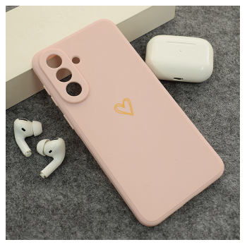 Maska Golden Heartbeat za Samsung A57 5G/ A576B roze