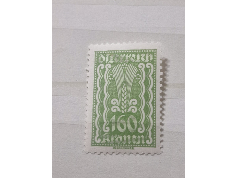 Austrija 1922 **Čista** 160 K