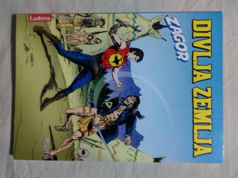 Zagor Ludens broj 213, Divlja zemlja
