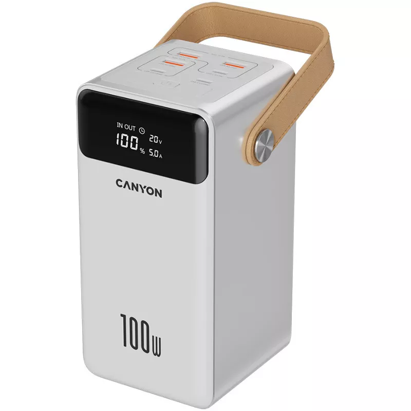 CANYON power bank OnPower 610 metal 60000 mAh PD100W