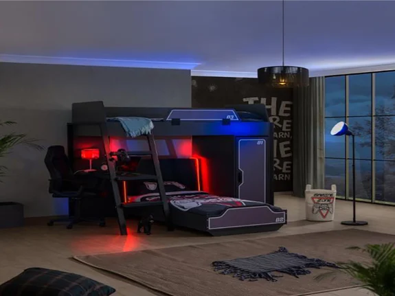 Futrix Krevet na sprat Gaming Zone OD