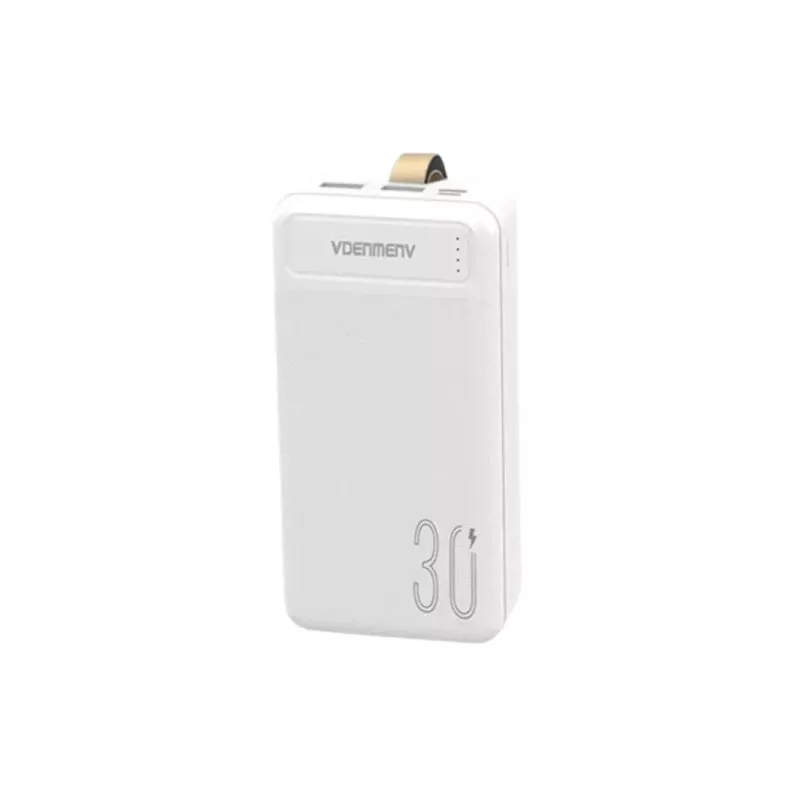 Power bank Denmen DP17 30000Mah 1xType C/2xUSB-A/1xMicro USB