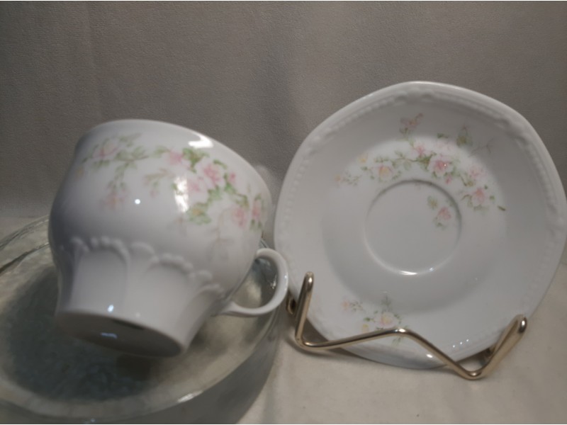 VTG MITTERTEICH BAVARIA OCTAGONAL PORCELAN SET 2DELA