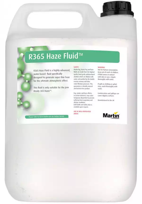 MARTIN R365 Haze fluid 5L (Water-based) - tečnosti za dim mašine