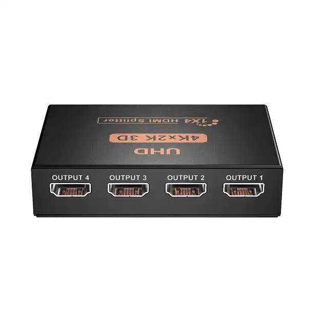 KETTZ HDMI Splitter 1x4 1080P/4K 2A, ver2.0, HD.SP-KT44