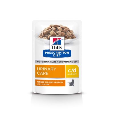 Hill's Cat Urinary Care c/d Multicare Piletina 85g
