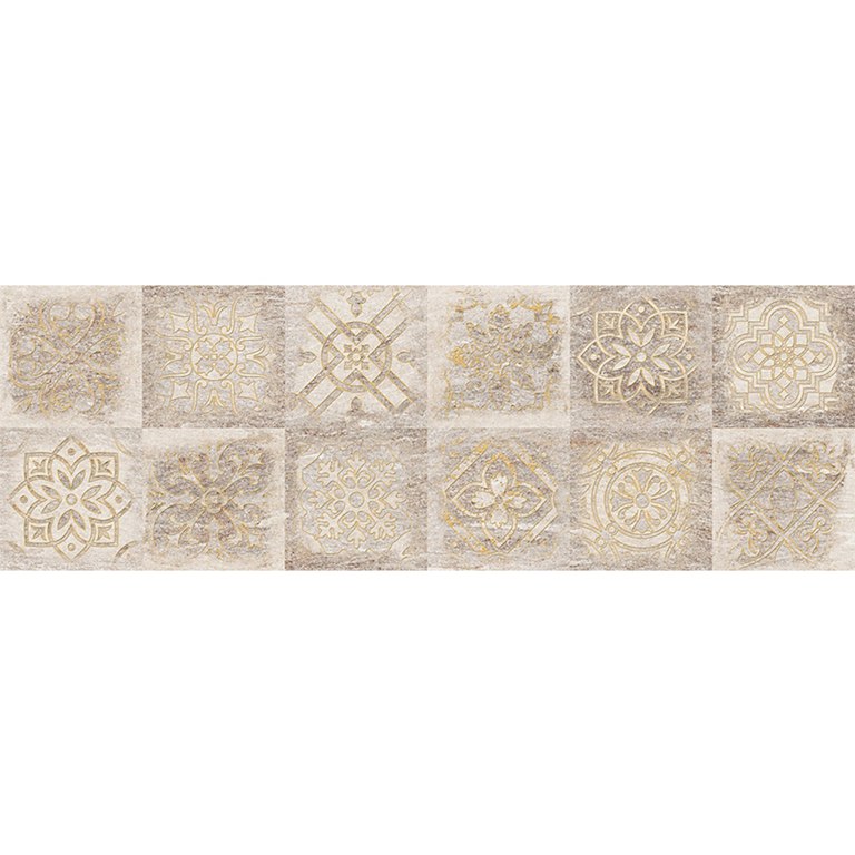 ZP MYSTONE patchwork beige 30*90