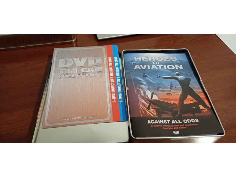 DVD kolekcija Heroes of Aviation