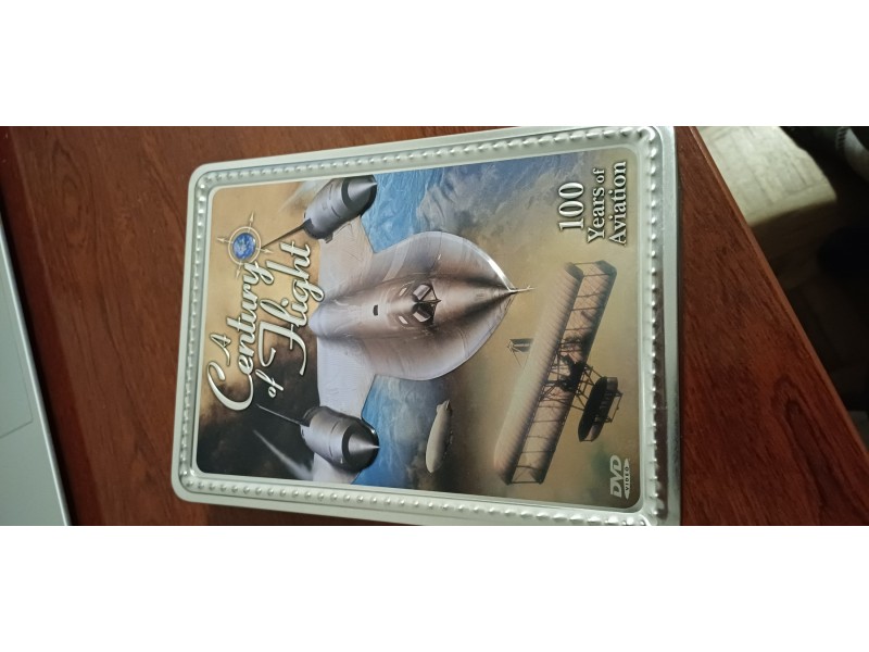 DVD set Century of Flight. Novo