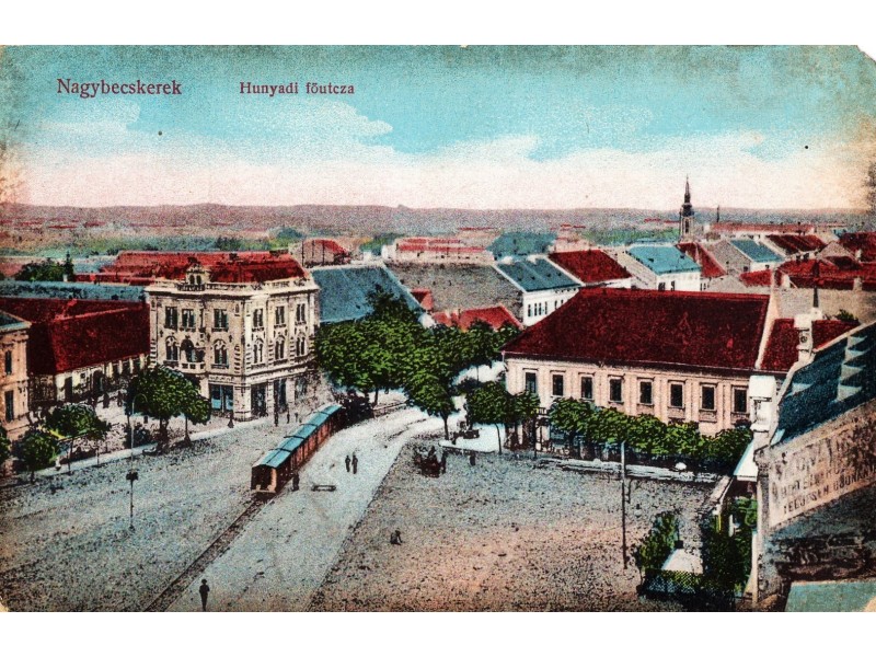 Zrenjanin 1910 - Voz i zeleznica kroz centar