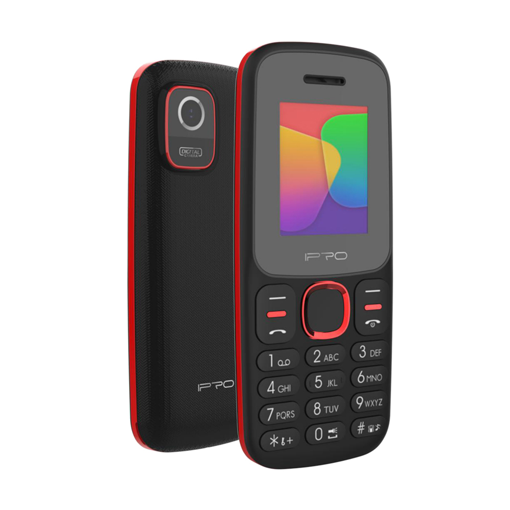 Mobilni telefon IPRO A7 mini 1.77″ DS 32MB/32MB crno-crveni