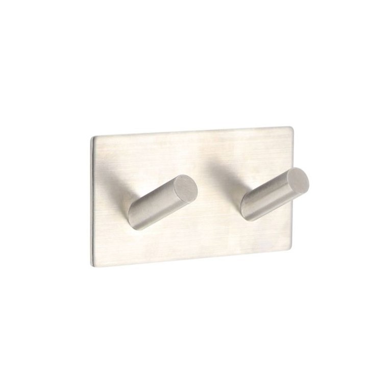 Zidni civiluk TENDANCE 3M 2 kukice 9*3*4.5cm metal hrom 9056102