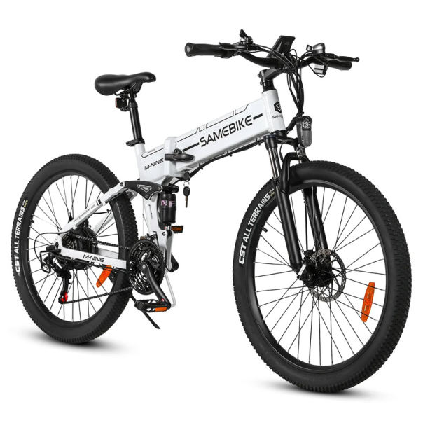 Samebike Elektricni bicikl L026-II-YD beli