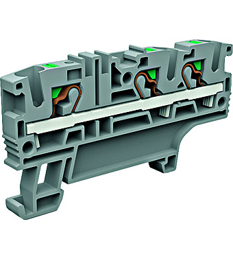 Utičnua klema EFC410GR 4mm2 siva