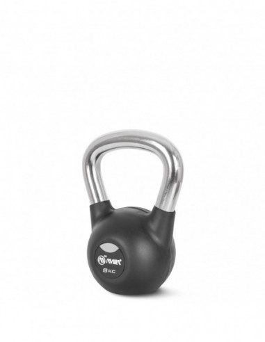 Amila Kettlebell Rubber Cover Cr Handle 8 kg
