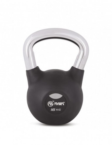 Amila Kettlebell Rubber Cover Cr Handle 16 kg