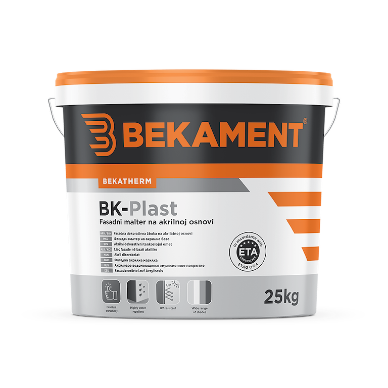 BK-Plast Rajb Beli 2mm 25/1