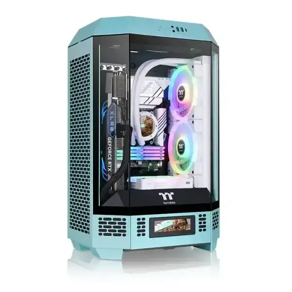 Računar ZEUS GAMESCON R5 7600X/DDR5 32GB/M.2 1TB/RTX5060 8GB Turquoise