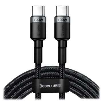 BASEUS CAFULE USB-C KABL - 2M - SIVI / CRNI