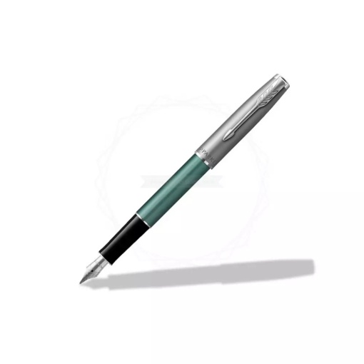 PARKER Royal NP Sonet Silver Green CT F