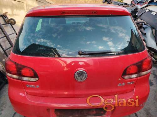 Golf 6 gepek vrata - 5 vrata crvena