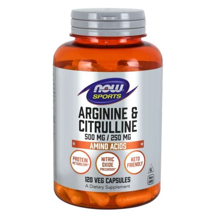 Arginin & Citrulin 500 mg / 250 mg - NOW Foods