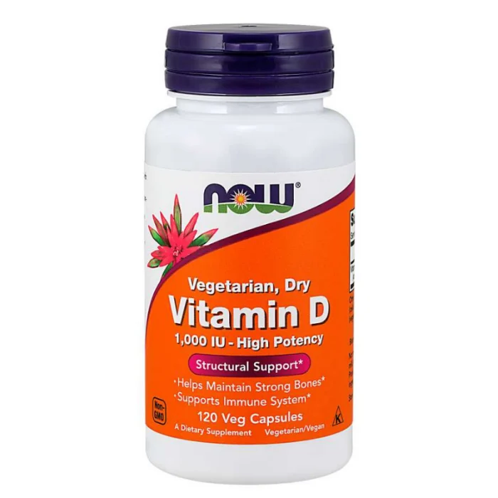 Vegetarijanski vitamin D 1000 IU - NOW Foods