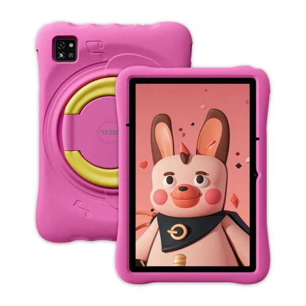 OSCAL Tablet Pad 60 Kids 10.1 HD+ Octa Core A523 4GB 128GB eMMC Android 15 roze