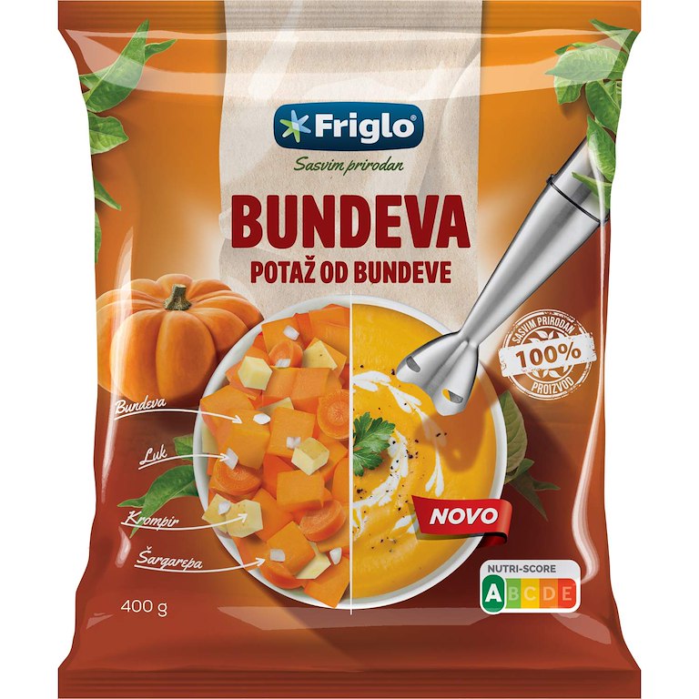Friglo potaž od bundeve smrz 400g friglo
