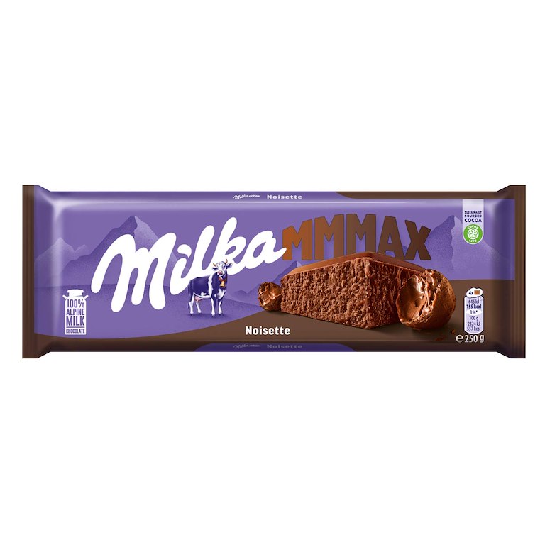 Milka čokolada noisette 250g milka