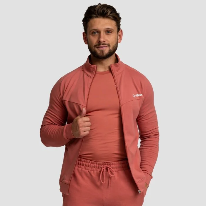 Muška dukserica Zip Up Limitless Cinnamon - GymBeam