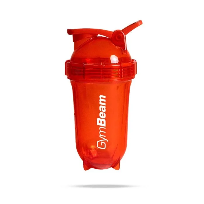 Šejker Tritan Clear Orange 500 ml - GymBeam