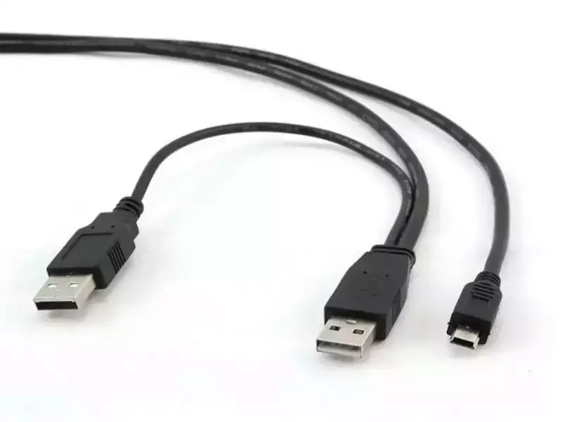 Kabl USB Gembird 2xUSB- USB-Mini 5 pin-a M/M